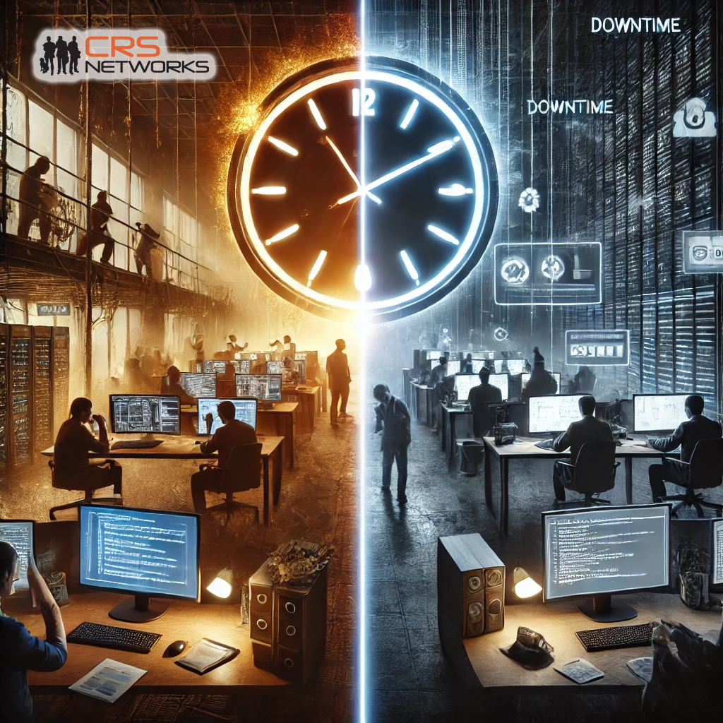 The Hidden Costs of Downtime: How to Safeguard Your Business | CRS Networks